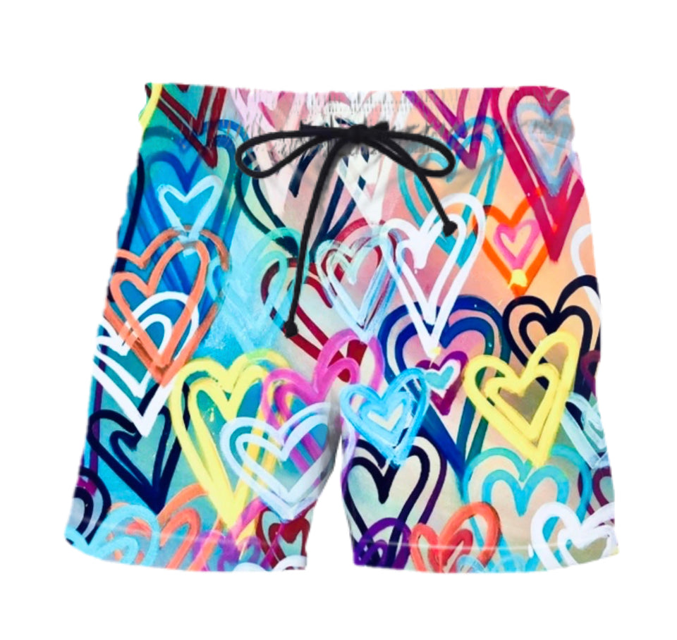 LOVE SCOPE BATHING SUIT / SHORTS – PIMPTROWEAR