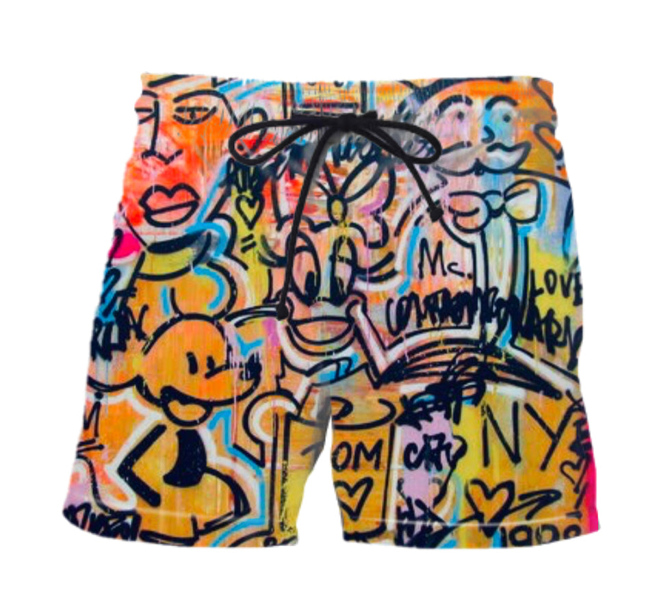 Mc LOVE BATHING SUIT / SHORTS – PIMPTROWEAR